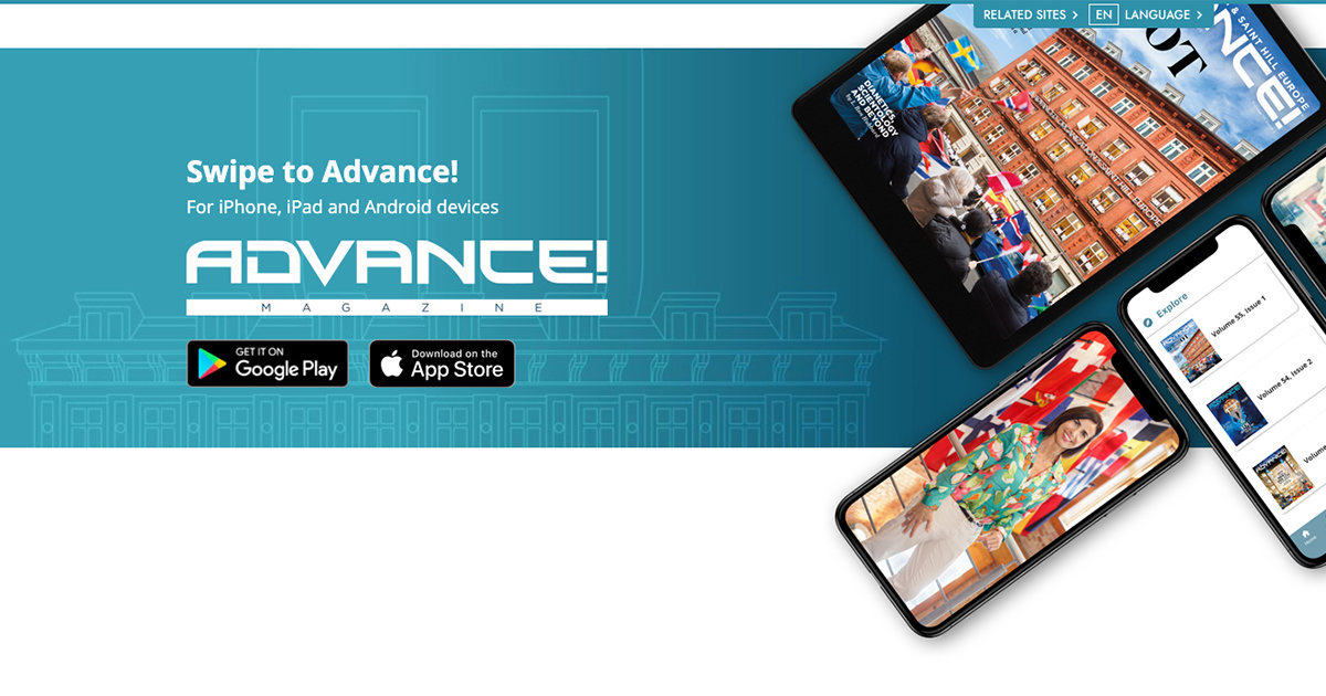 Get the Advance! magazine app today | Advanced Organization & Saint ...