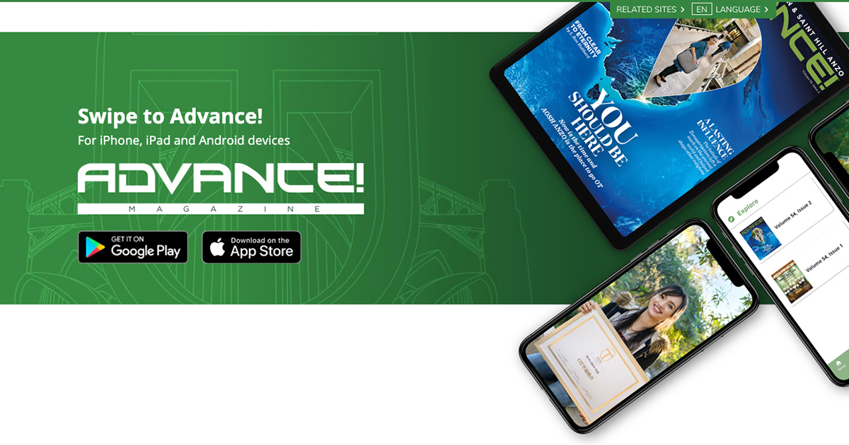 Get the Advance! magazine app today | Advanced Organization & Saint ...