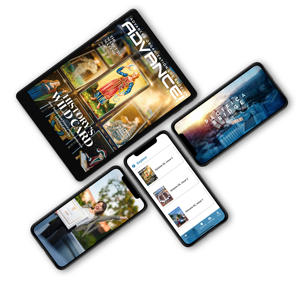 Get the Advance! magazine app today | Advanced Organization Los Angeles