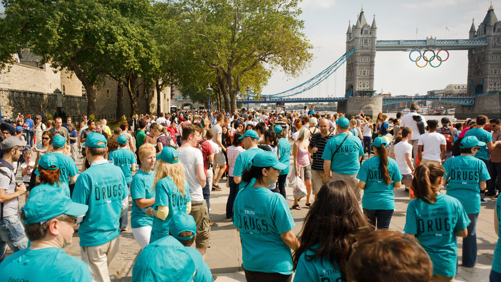 Verbreitung der Fakten über Drogen, eine globale Botschaft – Church of ...