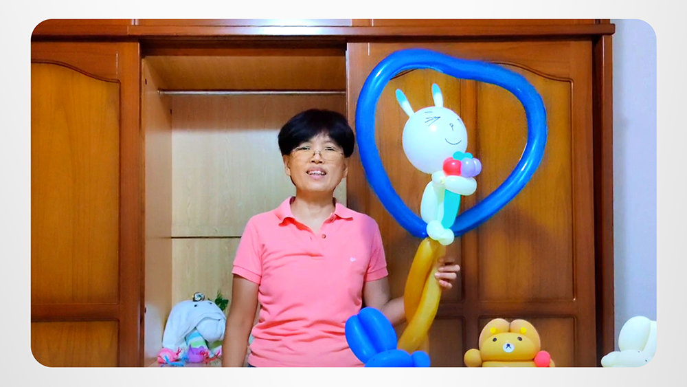 Chun-chu est joyeuse et ne se dégonfle pas dans @home