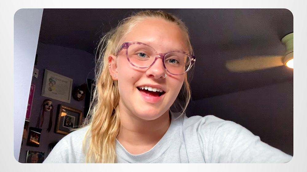 Ellie Is Her Own Grandmother @home