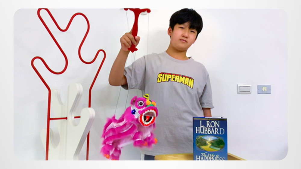 Yen Yu’s Lucky Lion! @home