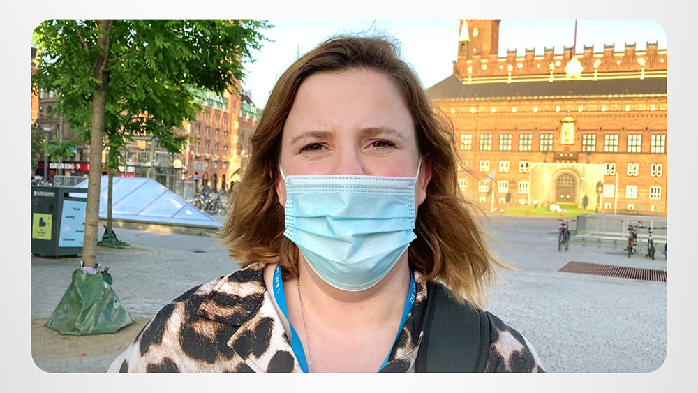 Caroline Viene a Copenhague @home