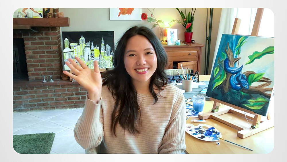 Emily Creates Pandemonium @home