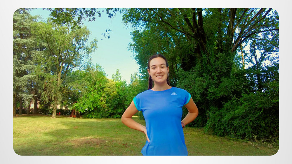 Francesca garde la forme dans @home