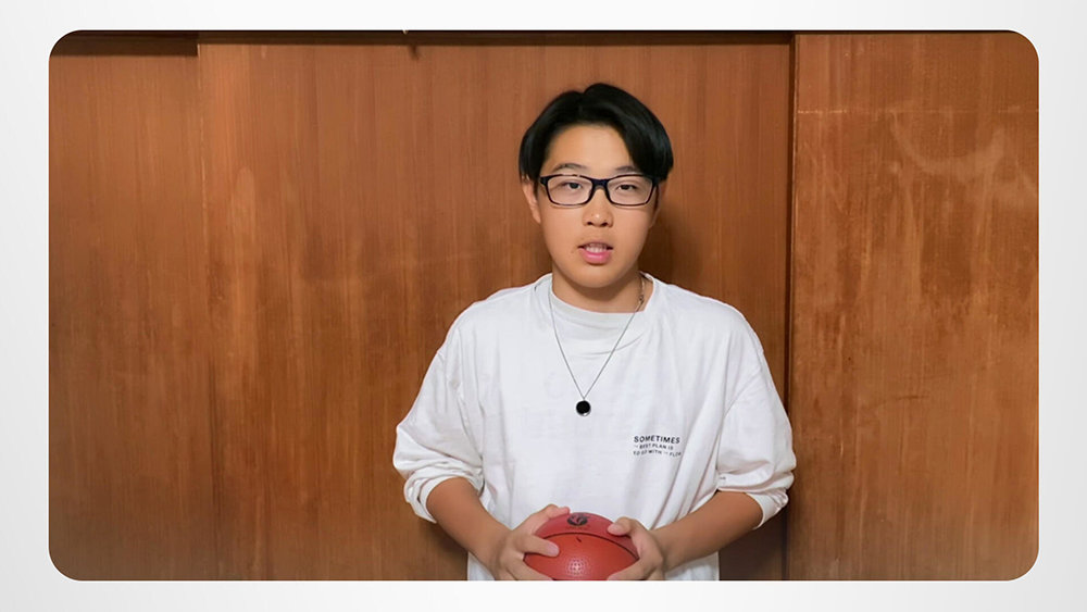 Slam-dunkin’ Man @home with Shuon