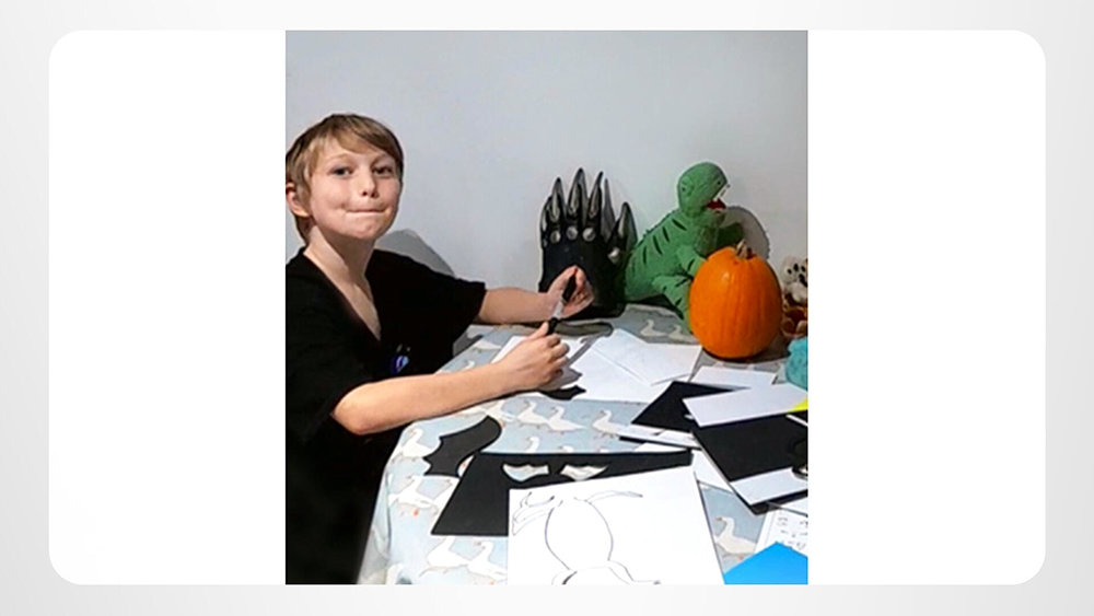 Alex and Seb’s Spooky Scene for Halloween @life