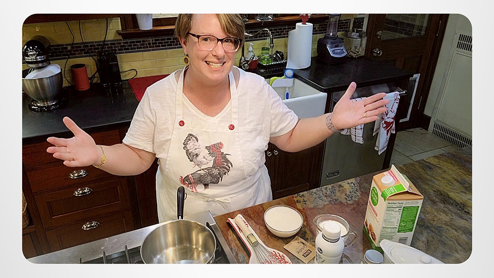 Laura hat eine Menge Pannacotta @life