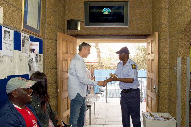 The Way to Happiness: Reaching Millions with Multimedia Messages