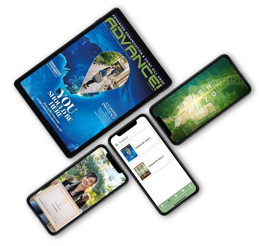 Get the Advance! magazine app today | Advanced Organization & Saint ...