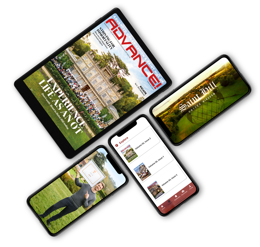 Get the Advance! magazine app today | Advanced Organization & Saint ...